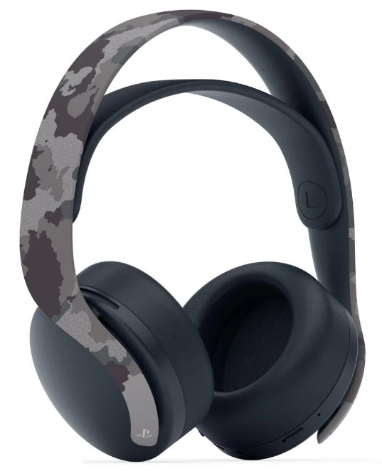 Cuffie Wireless Pulse 3d Con Microfono Grey Camo Sony Py1